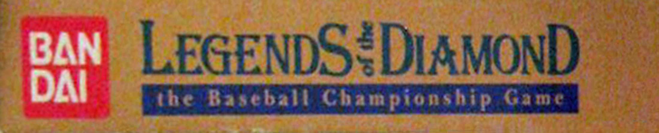 Legends of the Diamond - Video Games - Baseball Life