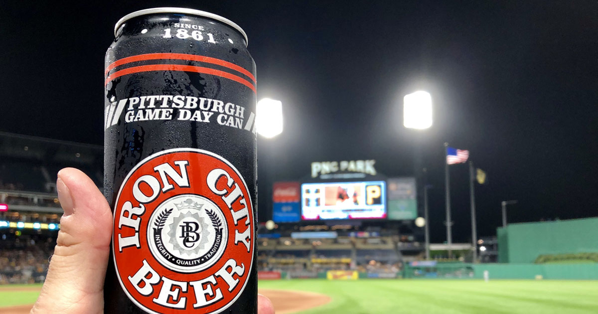 I.C. Light Lager - Pittsbugh Brewing Company - Baseball Life