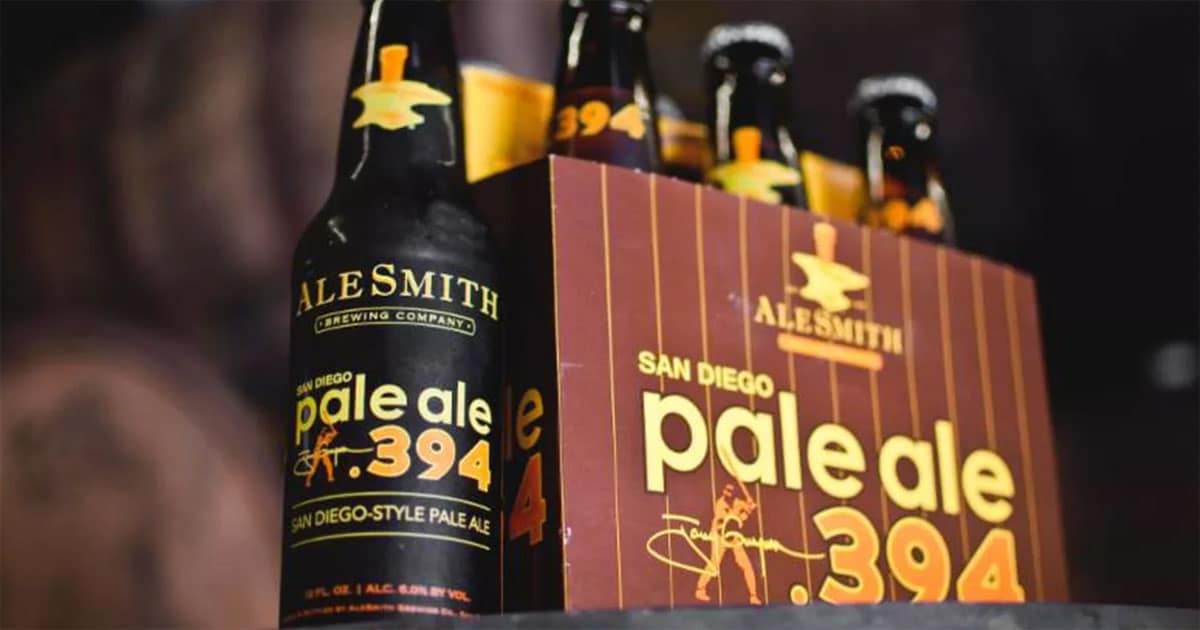 San Diego Pale Ale .394 - AleSmith Brewing Company - Baseball Life