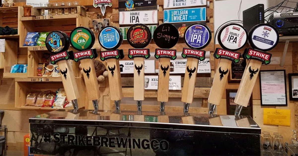 Unassisted Triple Haze - Strike Brewing Co. - Baseball Life