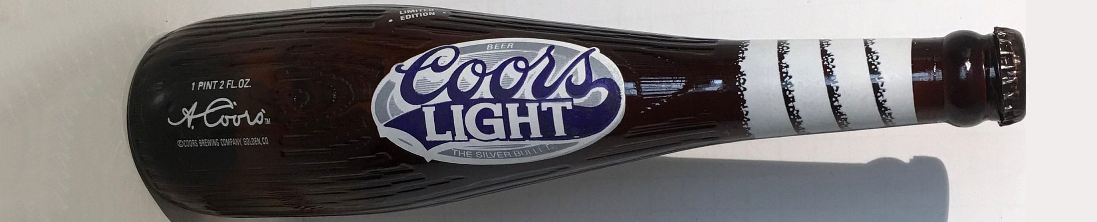 Coors Limited Edition Bat Bottles - Coors Brewing Company - Baseball Life
