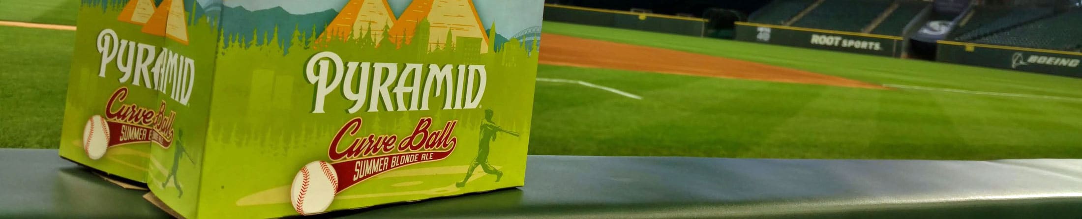 Curve Ball Blonde Ale - Pyramid Brewing Co - Baseball Life