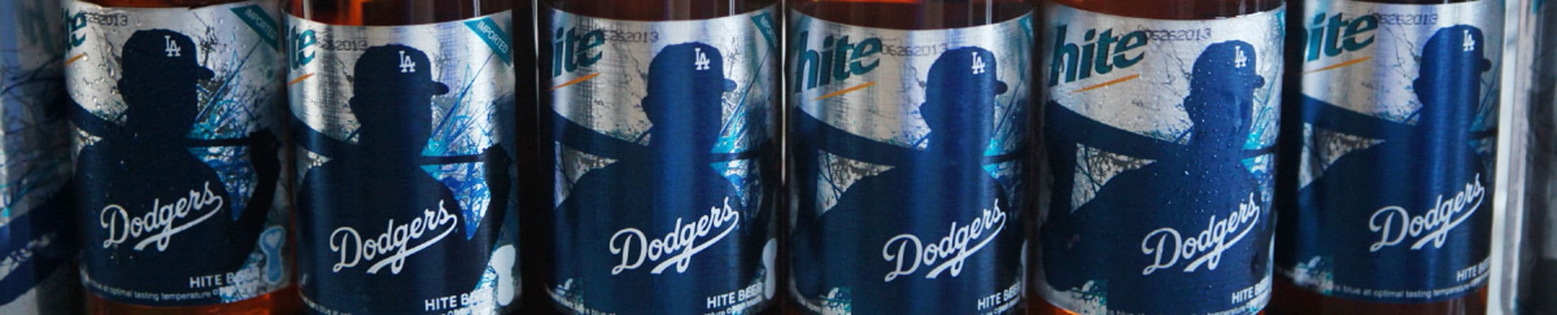 L.A. Dodgers Pale Ale - Hite Brewery - Baseball Life