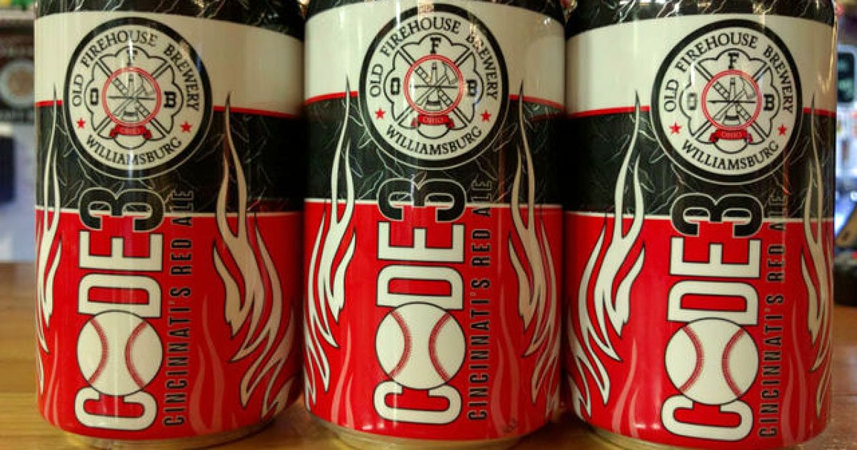 Code 3 Red Ale - Old Firehouse Brewery - Baseball Life