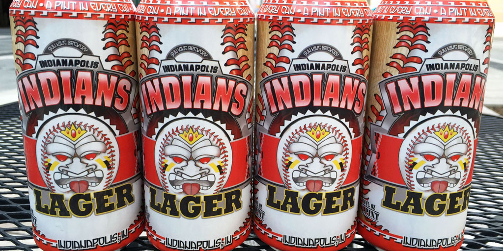 Indians Vienna Lager - Sun King Brewery - Baseball Life