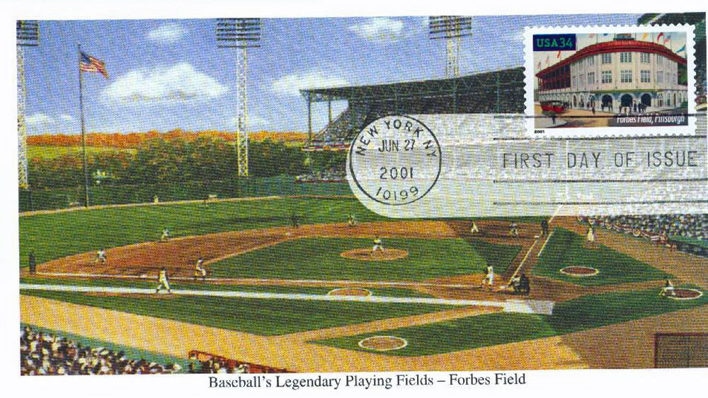 2001 Legendary Playing Fields - U.S. Postage Stamps - Baseball Life