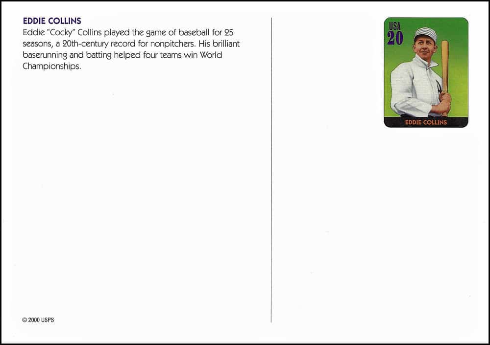 2000 Legends of Baseball - U.S. Postage Stamps - Baseball Life