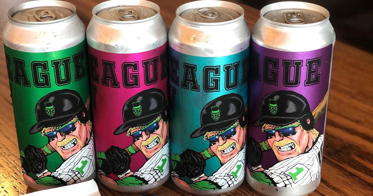 Big League Brew Bubble Gum Series - Fourscore Beer Co. - Baseball Life