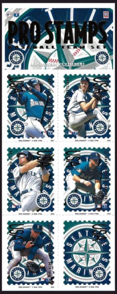 1996 MLB Pro Stamps - U.S. Postage Stamps - Baseball Life