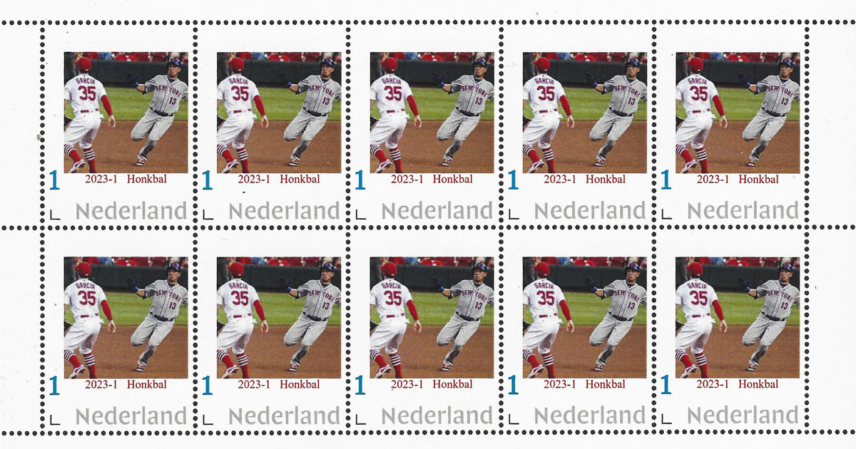 Int'l Baseball Postage Stamps (2023) - Baseball Life