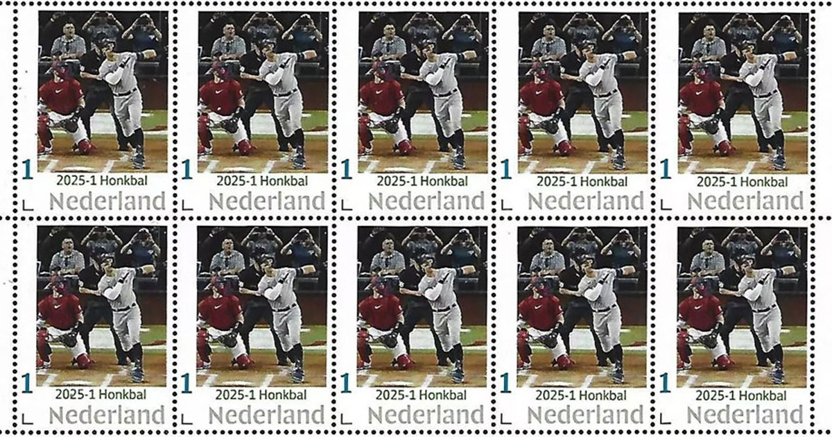 Int'l Baseball Postage Stamps (2025) - Baseball Life